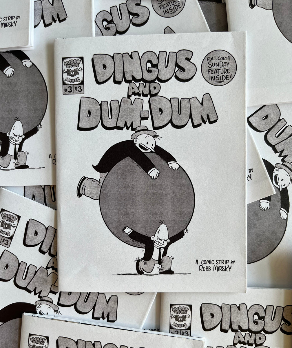 Dingus & Dum-Dum mini comic – My-Moving-Parts-