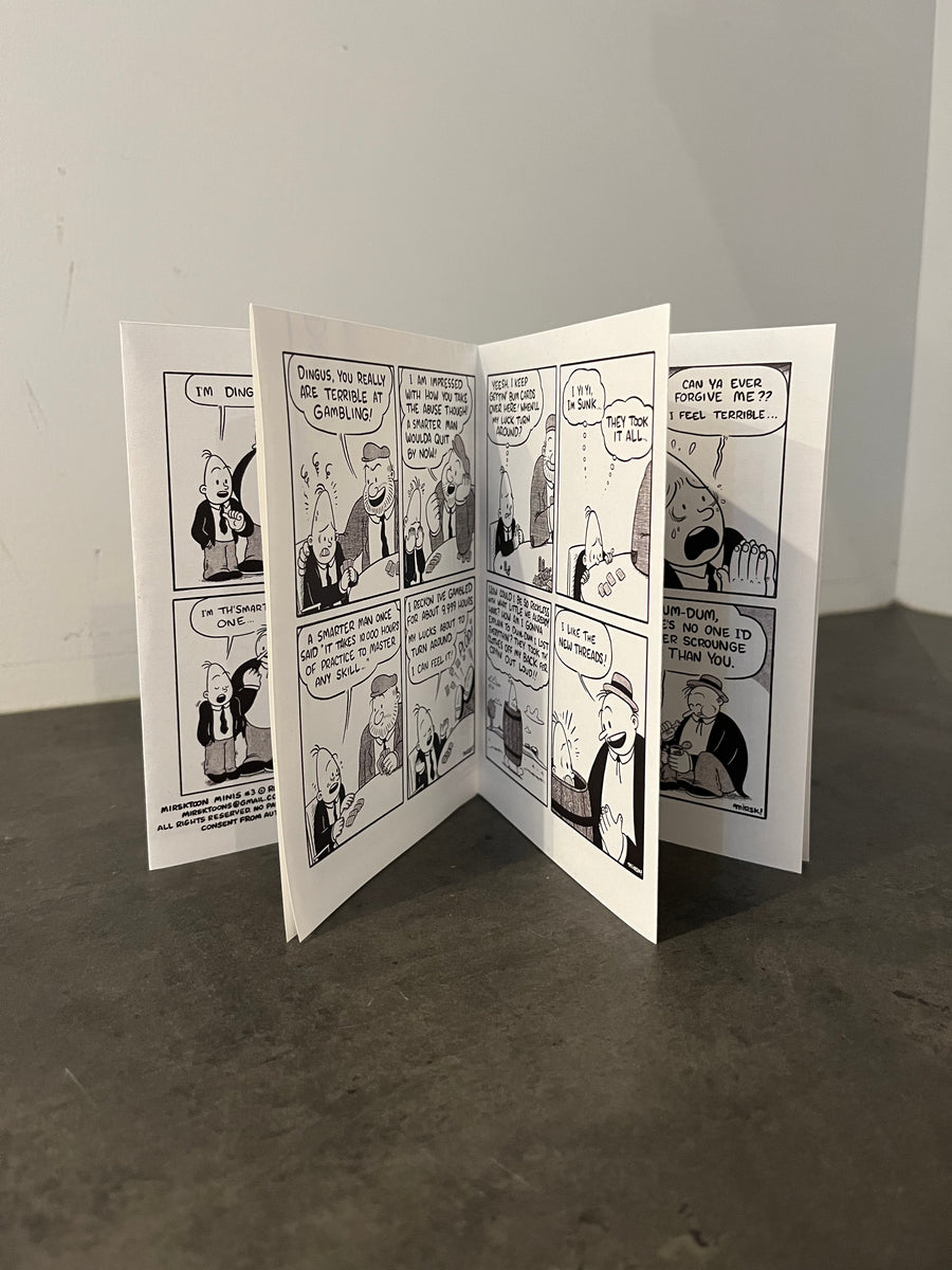 Dingus & Dum-Dum mini comic – My-Moving-Parts-